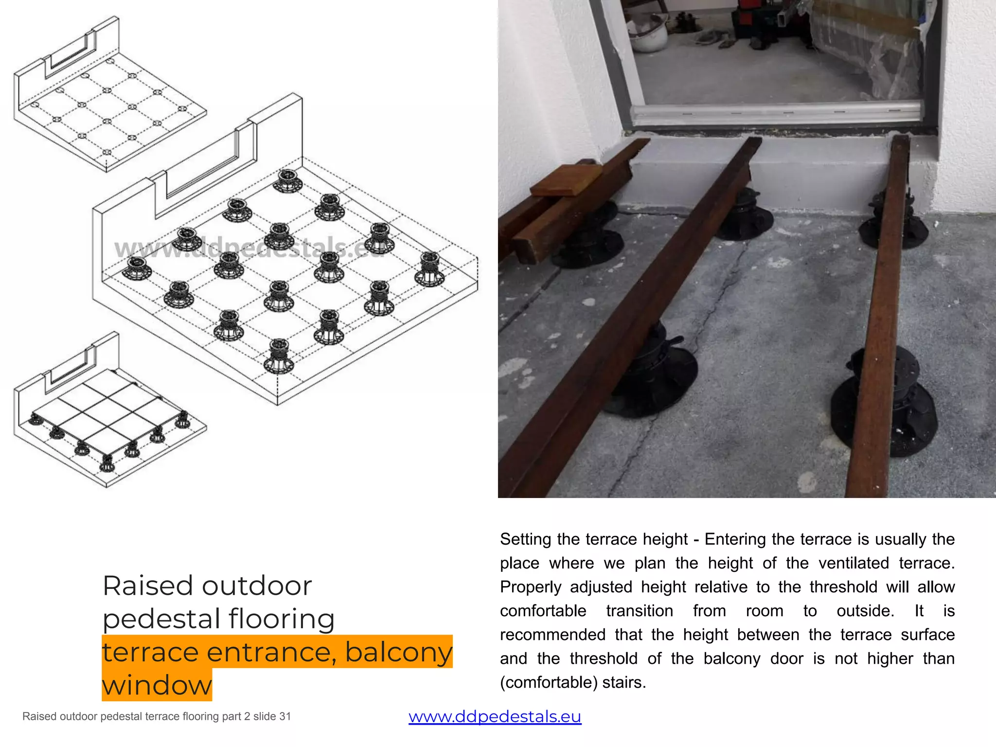 Pedestals for pavers, tiles and decking | PDF