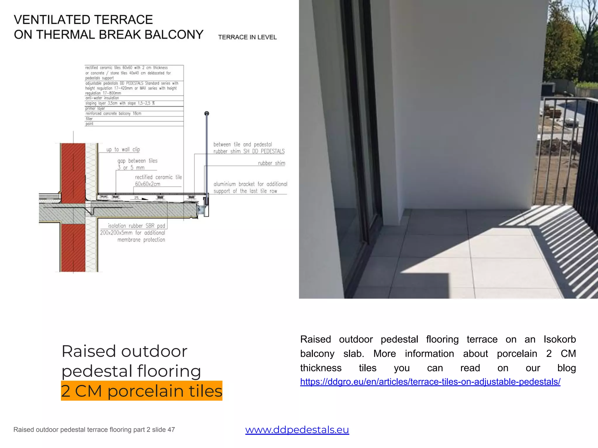 Pedestals for pavers, tiles and decking | PDF