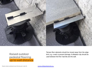 Pedestals for pavers, tiles and decking | PDF