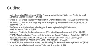 Pedestrian behavior/intention modeling for autonomous driving V | PPT