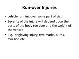 Pedestrian injuries in road traffic accidents | PPTX