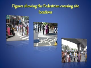 Pedestrian level of service for crosswalks at urban intersections | PPTX