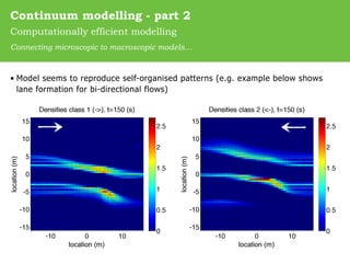 Pedestrian modelling | PDF