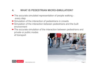 Pedestrian planning and modelling | PPT