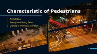 Pedestrians | PPTX