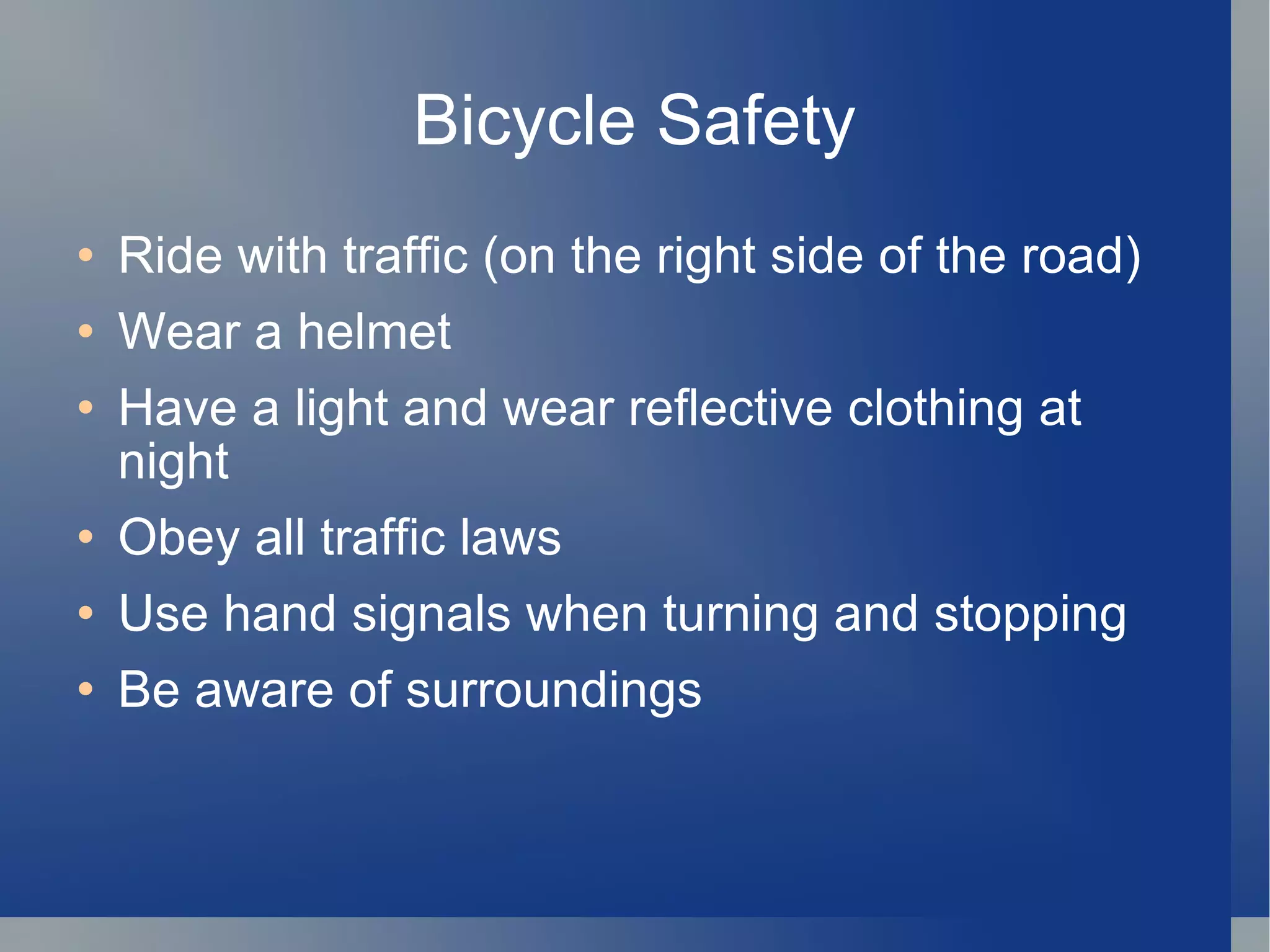 Pedestrian safety | PPT