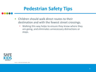 Pedestrian safety powerpoint | PPTX