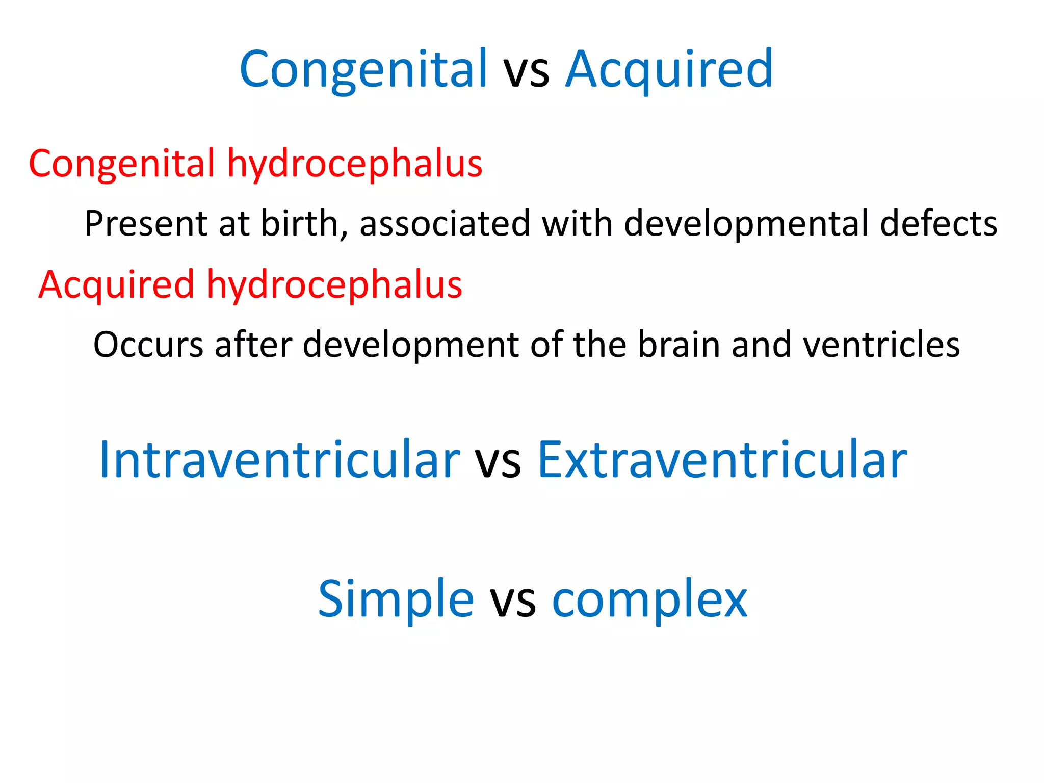 Pediatric Hydrocephalus | PDF