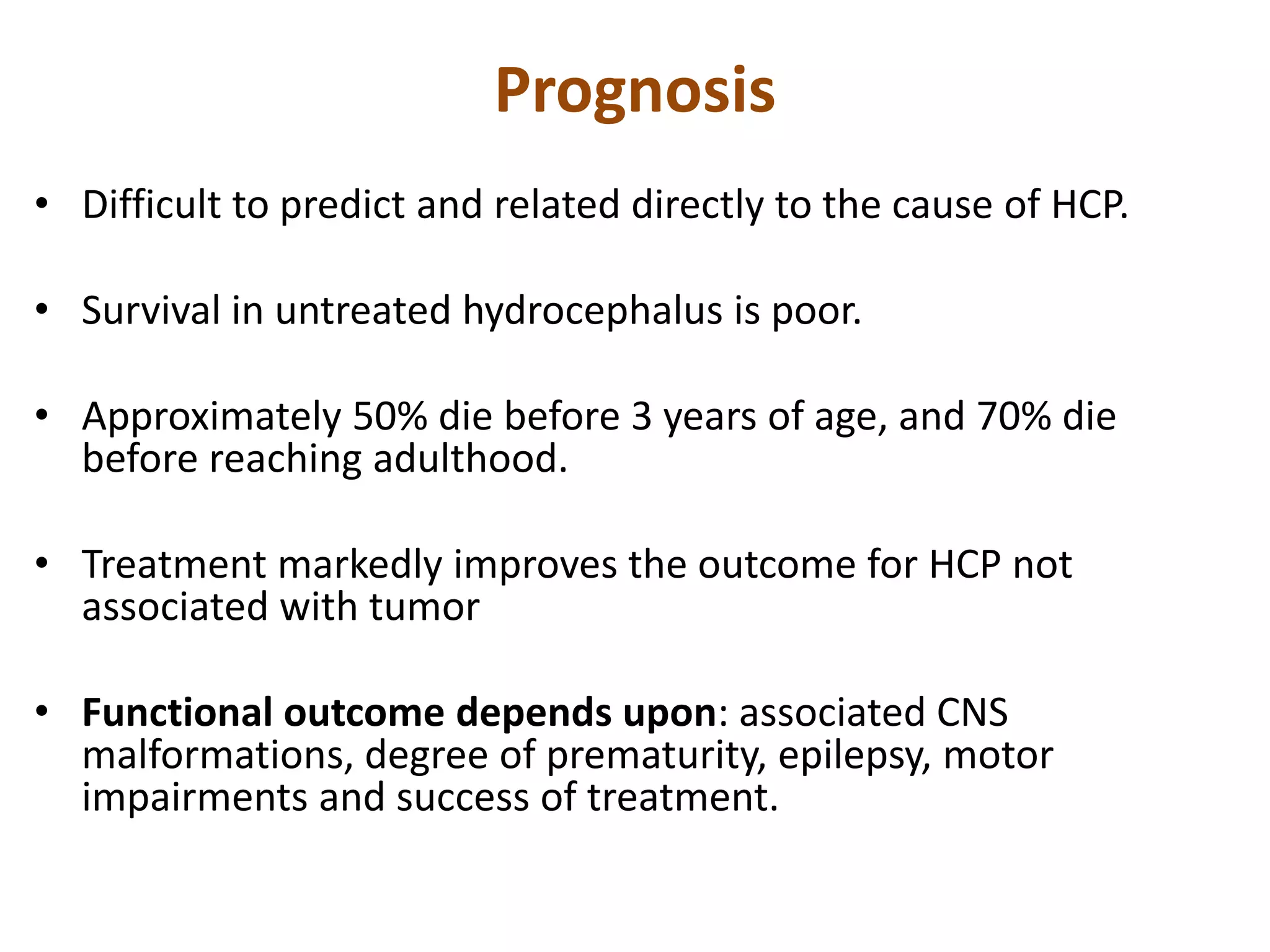 Pediatric Hydrocephalus | PDF