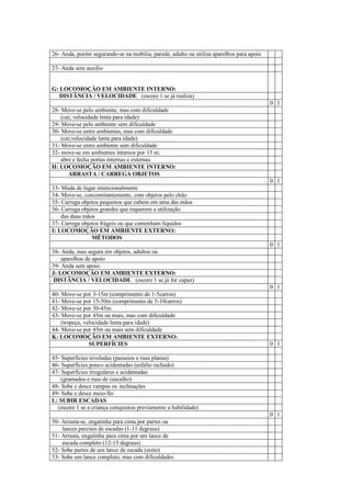 Pedi Formulário de avaliação pediatrica fisio | PDF