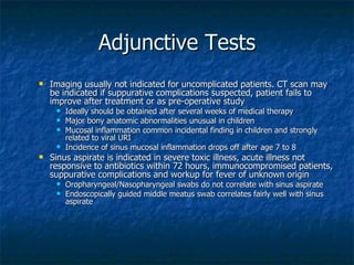 Pediatric Sinusitis | PPT