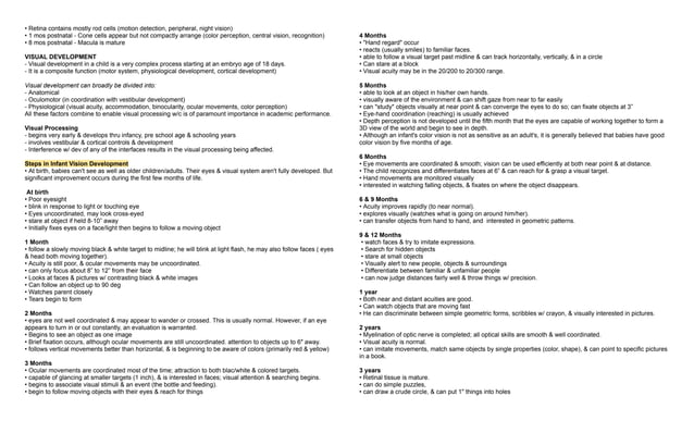 PEDIATRICs. eye growth and development | PPT