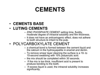 Pedia dental materials | PDF
