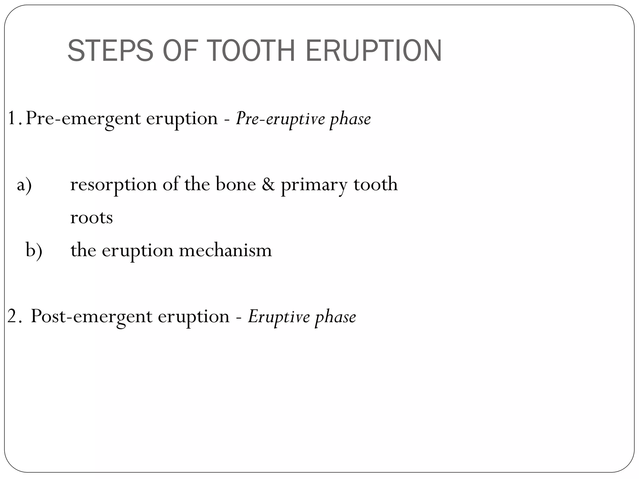 Pedia eruption | PPT