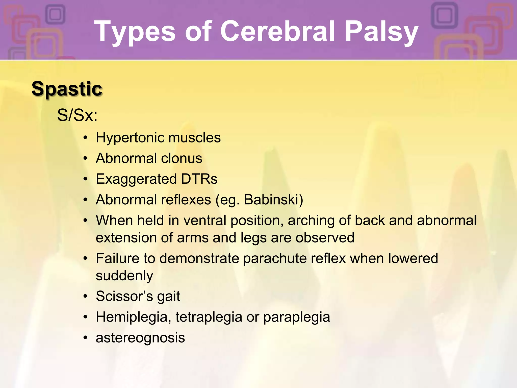 Pediatric Neurologic Disorders | PPTX