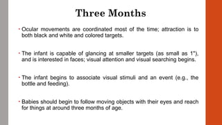 Pedia development of vision, visual development | PPTX