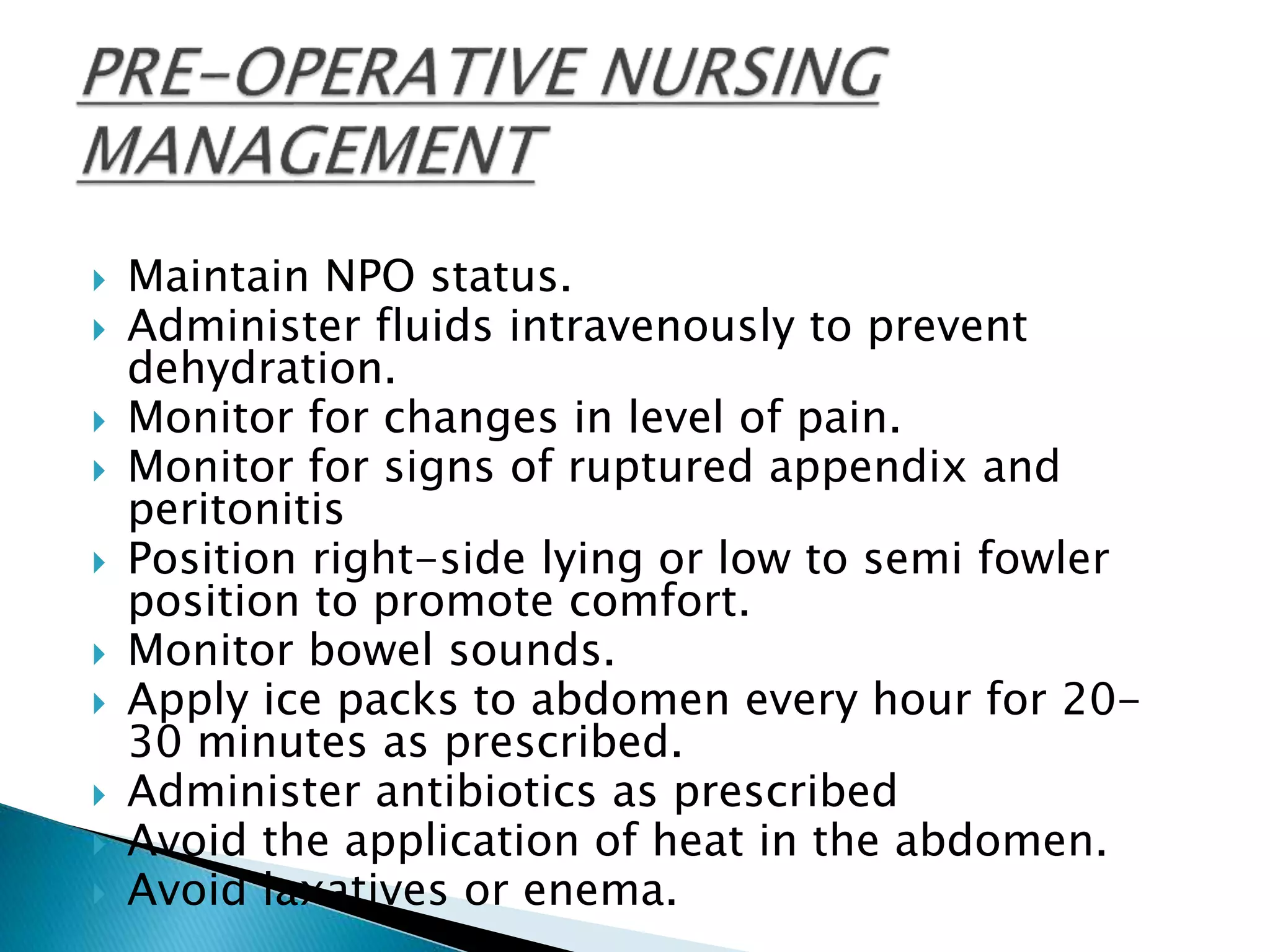 Pedi appendicitis | PPTX