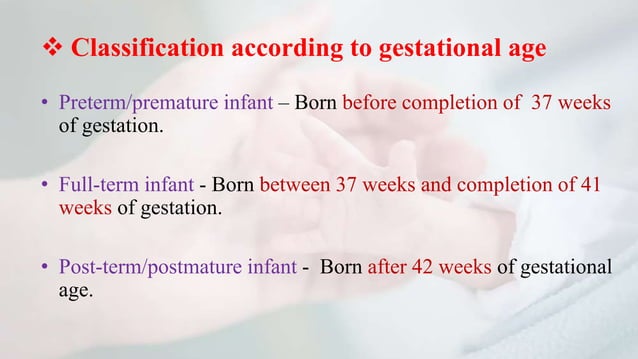 Nursing management of Preterm, Term, Post-term and IUGR Baby.pptx