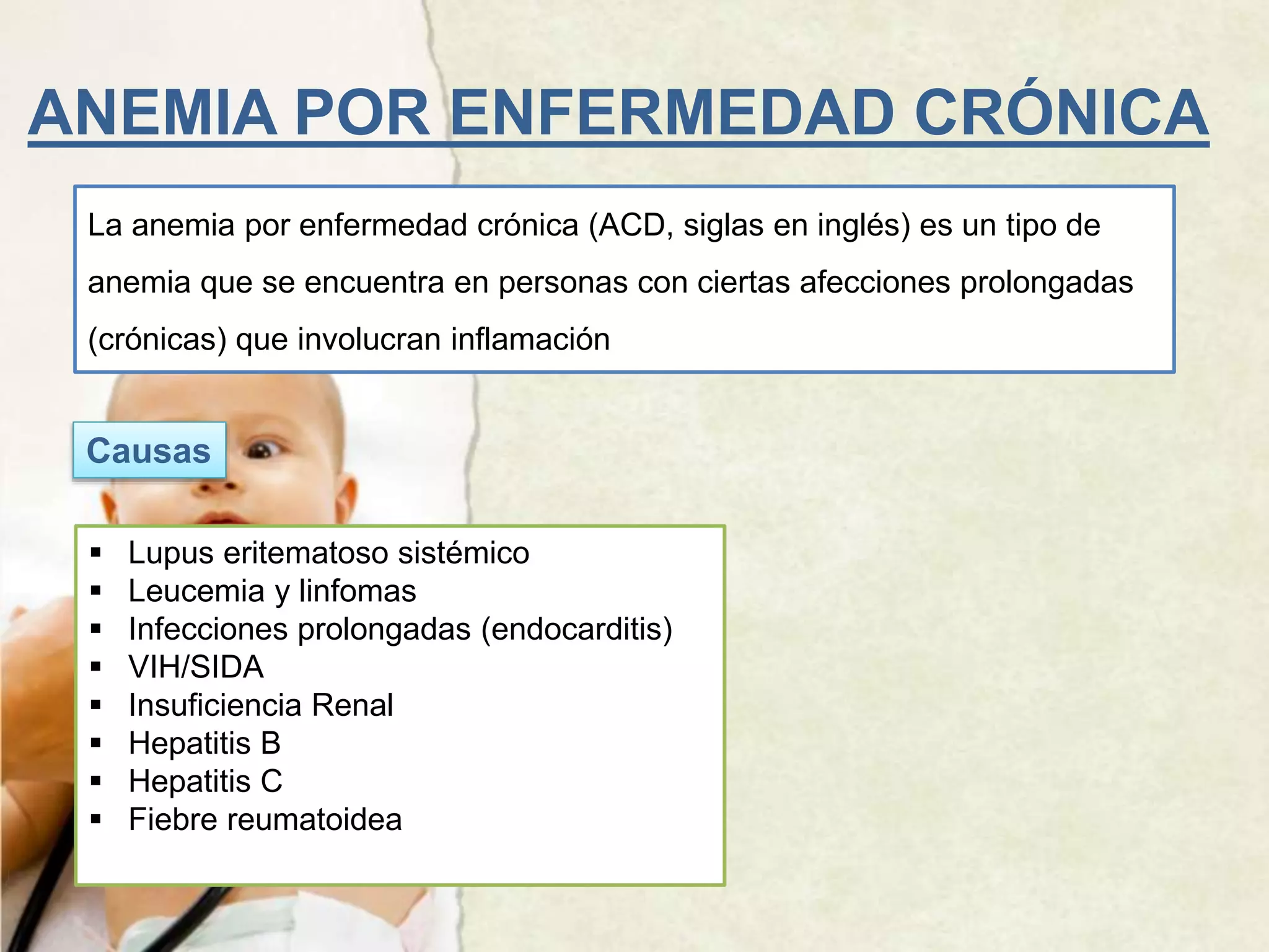 CLASIFICACION FISIOPATOLOGICA DE LAS ANEMIAS | PPTX
