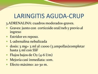 Pediatría laringitis | PPTX