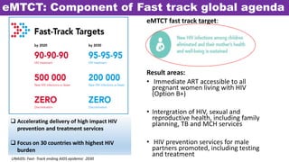 The journey towards making elimination of mother to child transmission ...