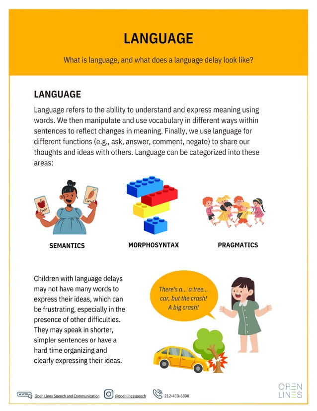 Pediatric Language: What is Language (Free Speech-Language Resource) | PDF
