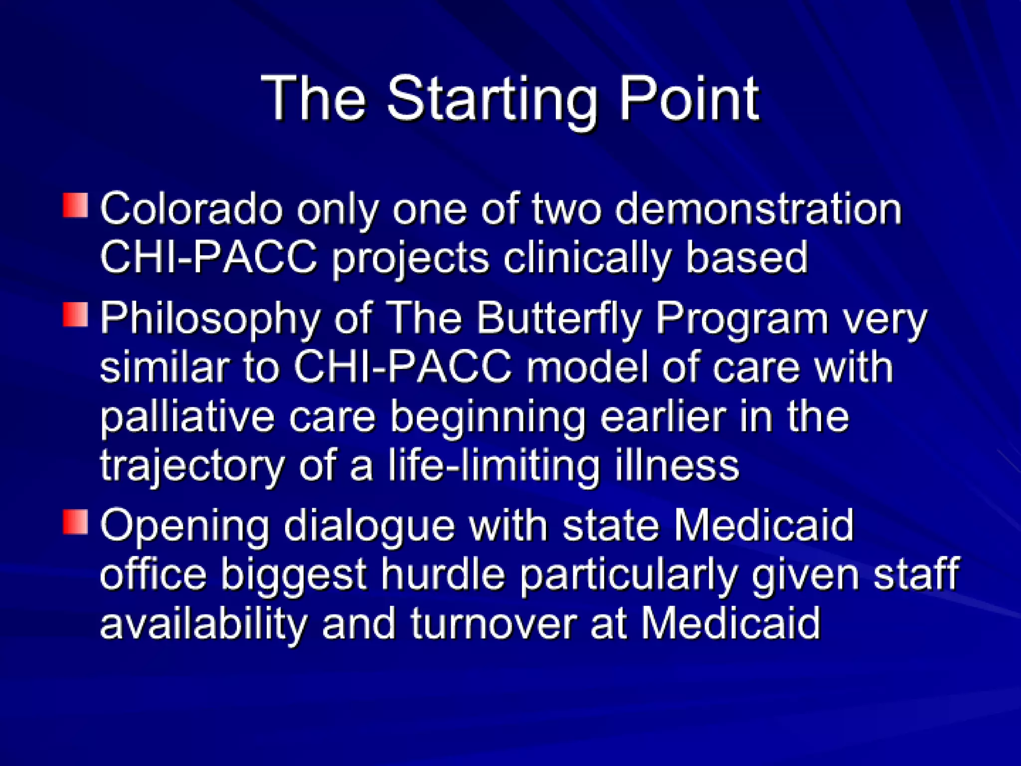 Pediatric Palliative Care In Colorado Ppt