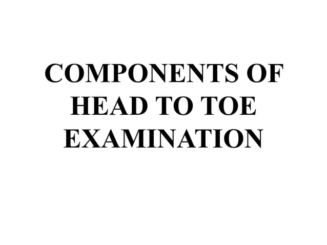 Pediatric physical assessment in children | PPTX