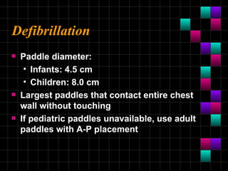 For Pediatric Defib Paddles