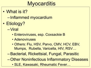 Pediatric Acquired Heart Diseases - Rivin | PPTX