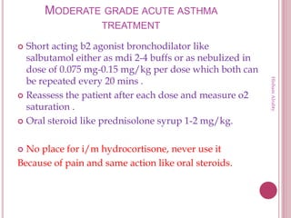 Pediatric acute asthma management update | PPT