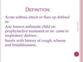 Pediatric acute asthma management update | PPT