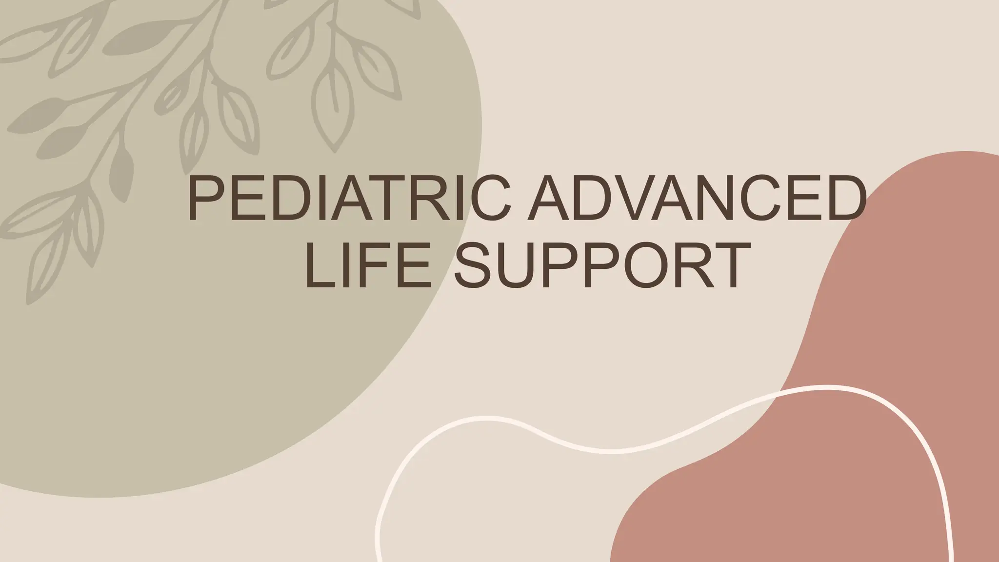 PEDIATRIC ADVANCED LIFE SUPPORT by ajkndkjasdjkn | PPTX