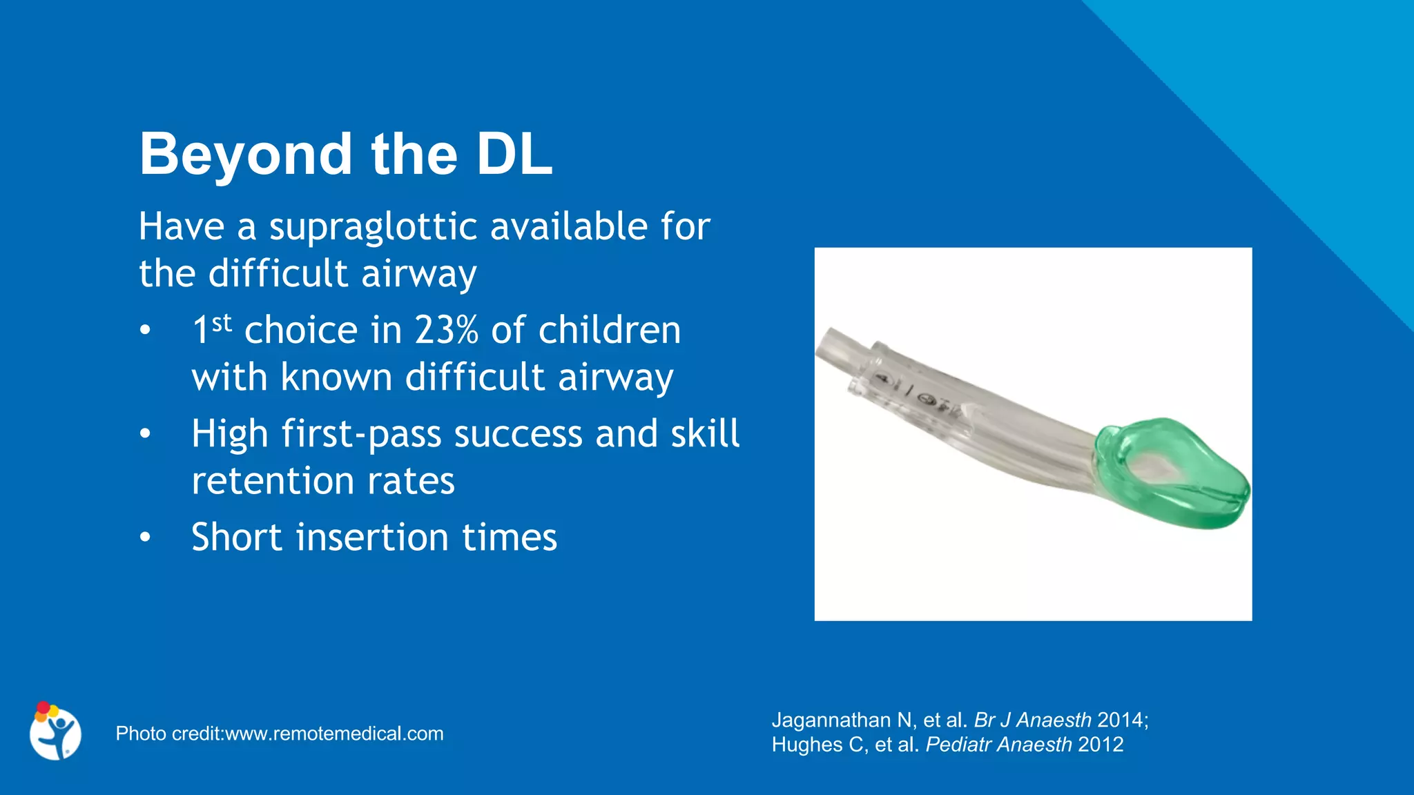 Pediatric Airway Management | PDF | First Aid | Injuries