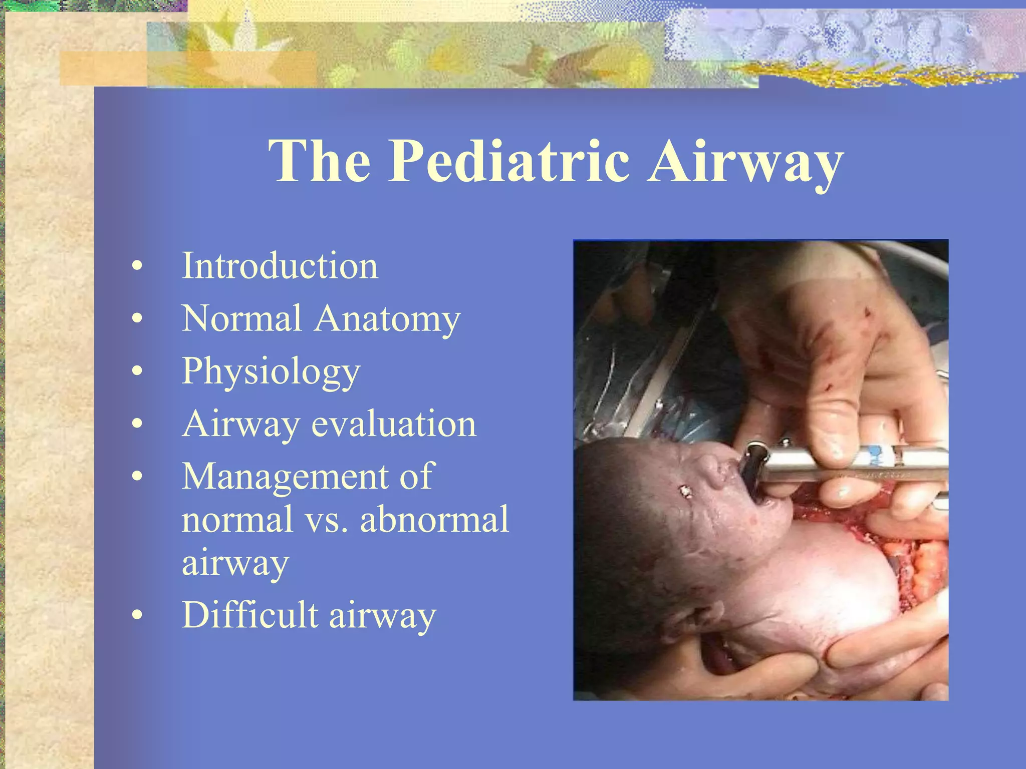 Pediatric Airway Anatomy Physiology and Management.ppt