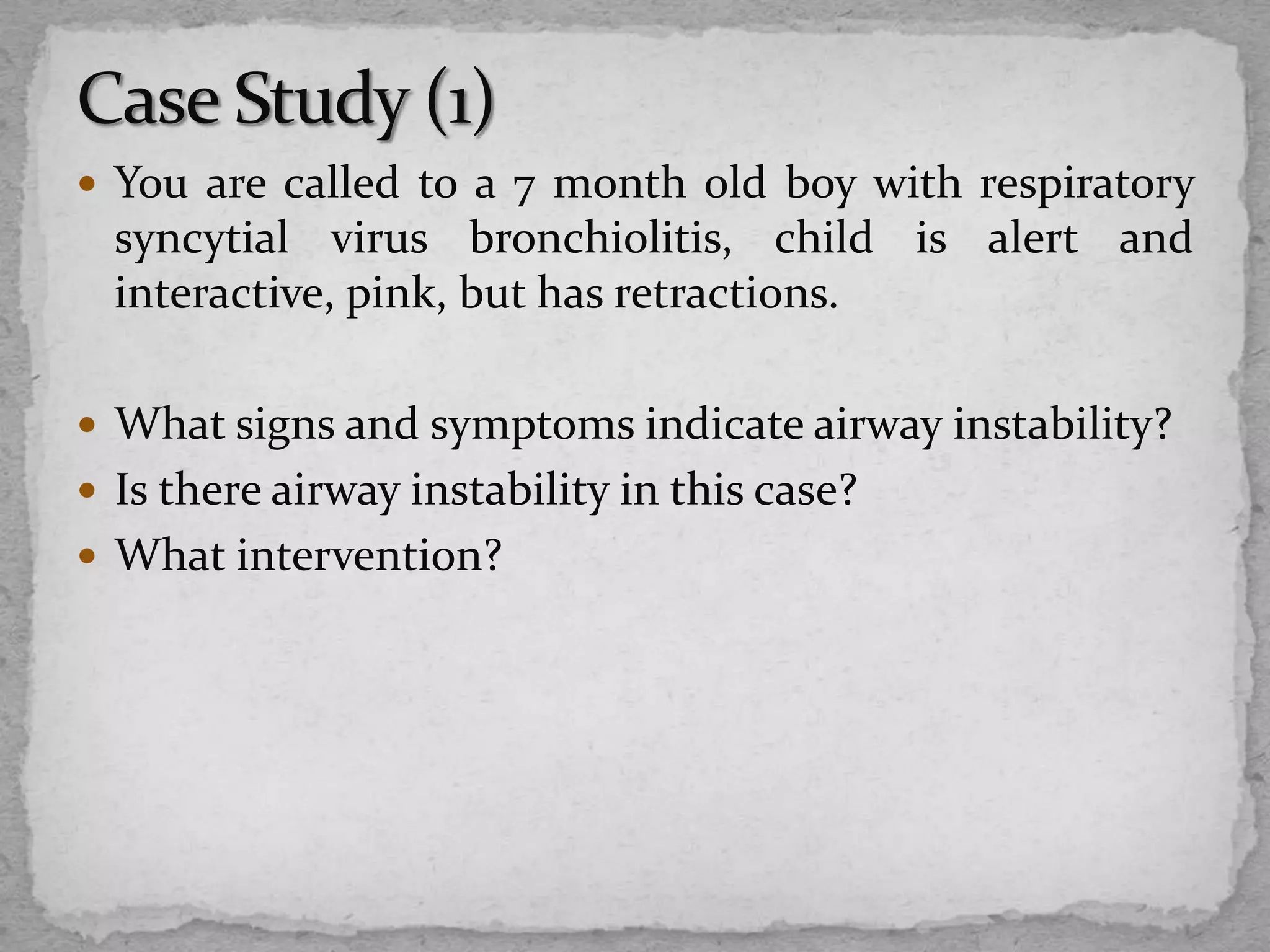 Pediatric airway management | PPTX