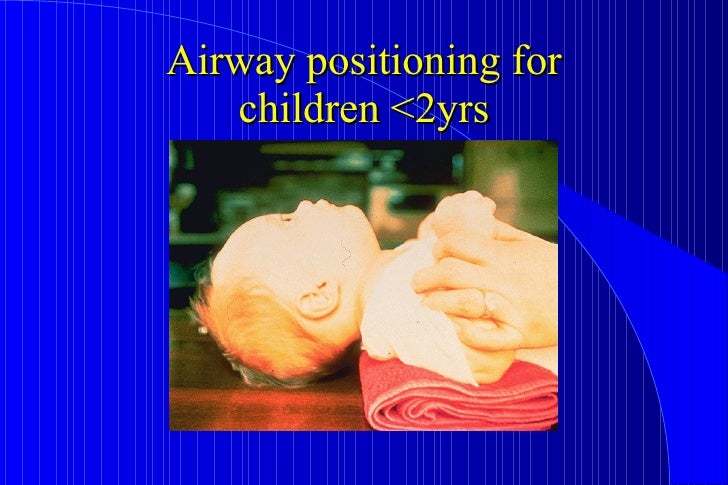 Pediatric airway management winkler