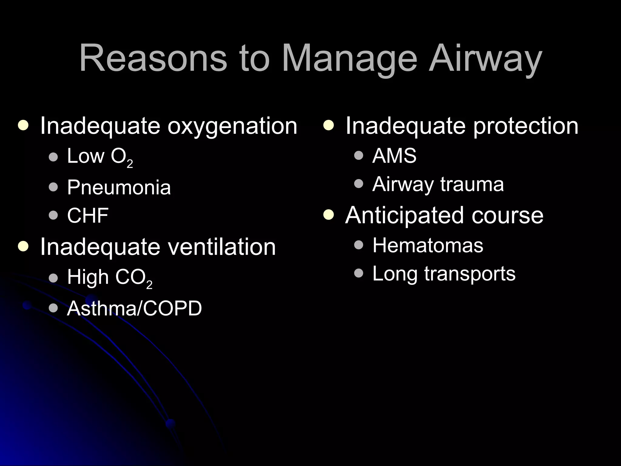Pediatric Airways Management | PPT