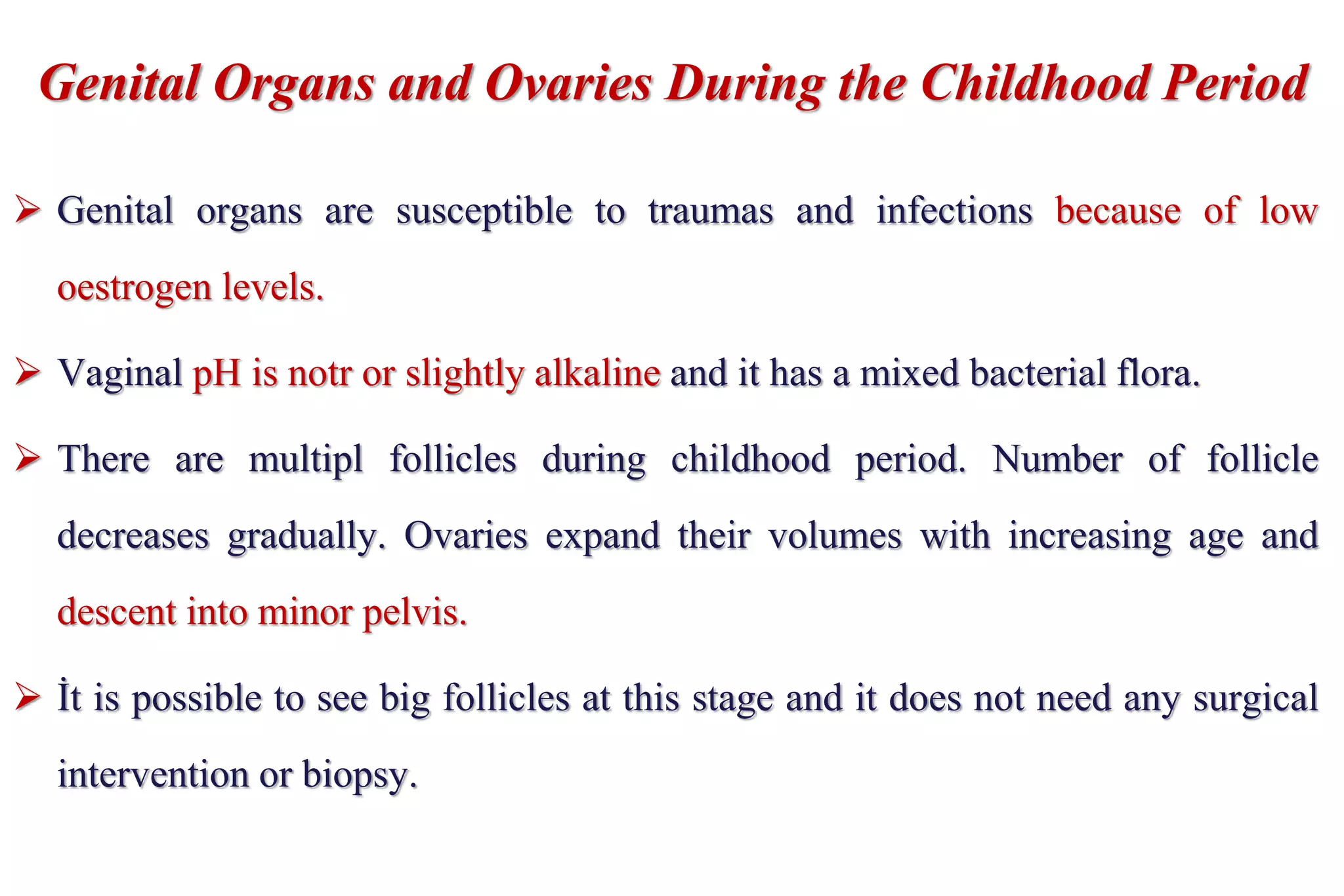 Pediatric and adolescent gynecology koc univ. web | PPTX