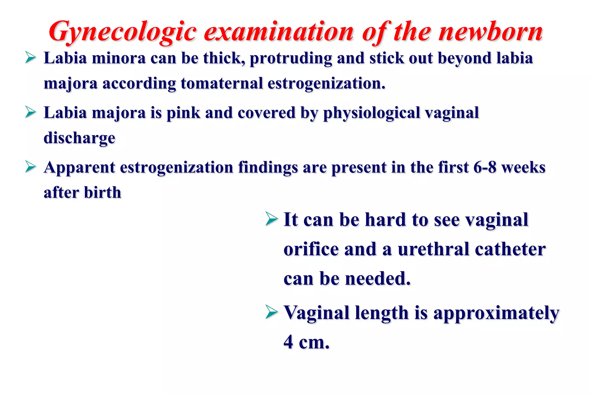 Pediatric and adolescent gynecology koc univ. web | PPTX