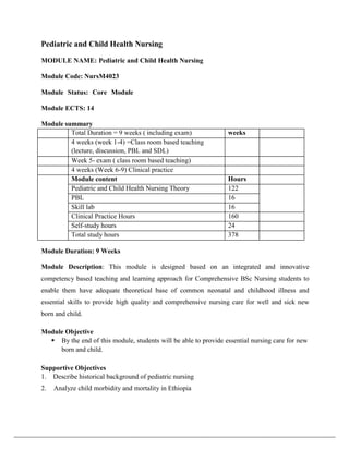 Pediatric and Child Health Nursing ppt.pdf