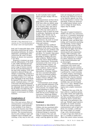 Pediatric approach to craniosynostosis | PDF