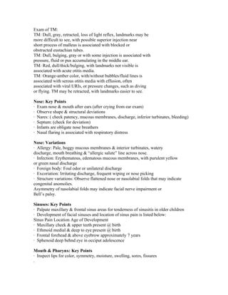Pediatric Assessment | DOC