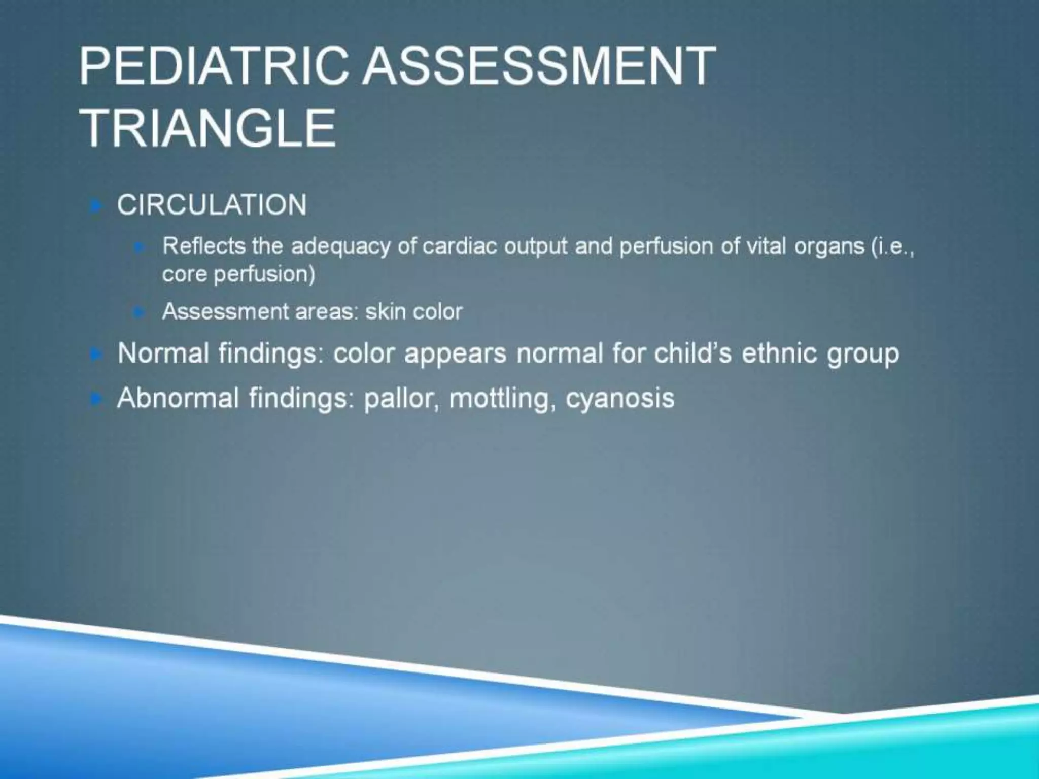 Pediatric assessment | PPTX