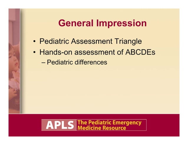 Pediatric Assessment Triangle in Children. pdf | PDF