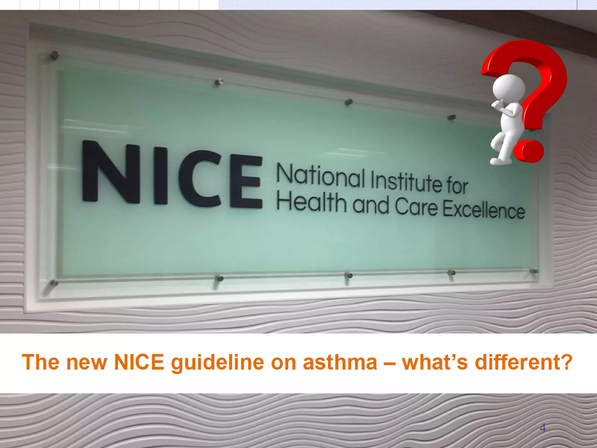 Ashtma in children and young people - Pharmacological management | PPT