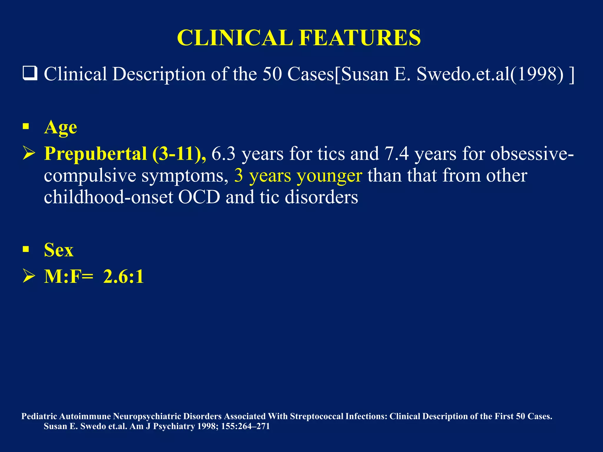 Pediatric autoimmune neuropsychiatric disorders (pandas) | PPTX