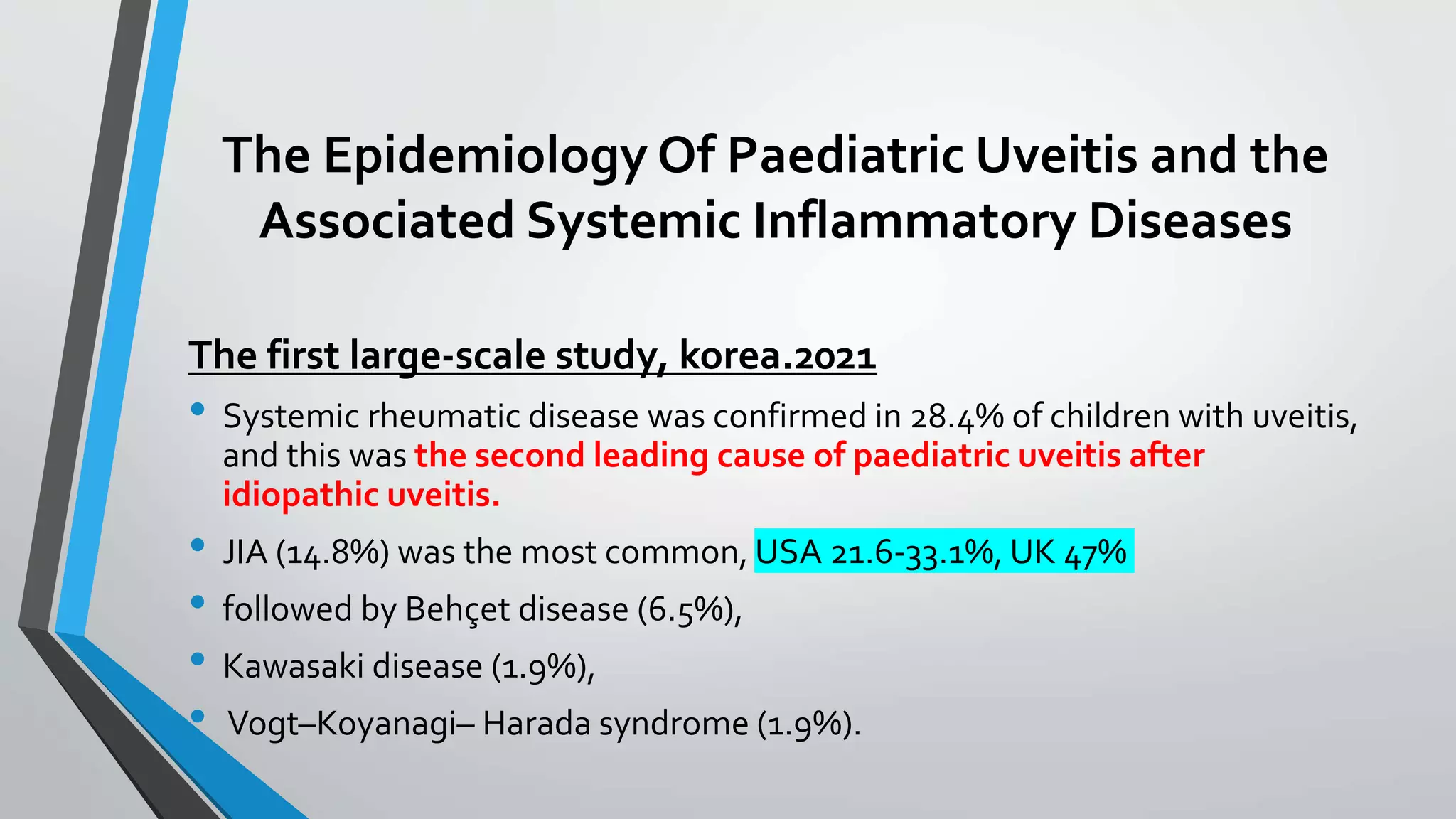 Pediatric autoimmune uveitis.pptx