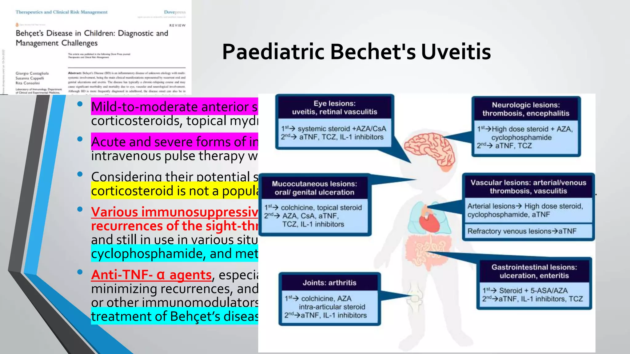 Pediatric autoimmune uveitis.pptx