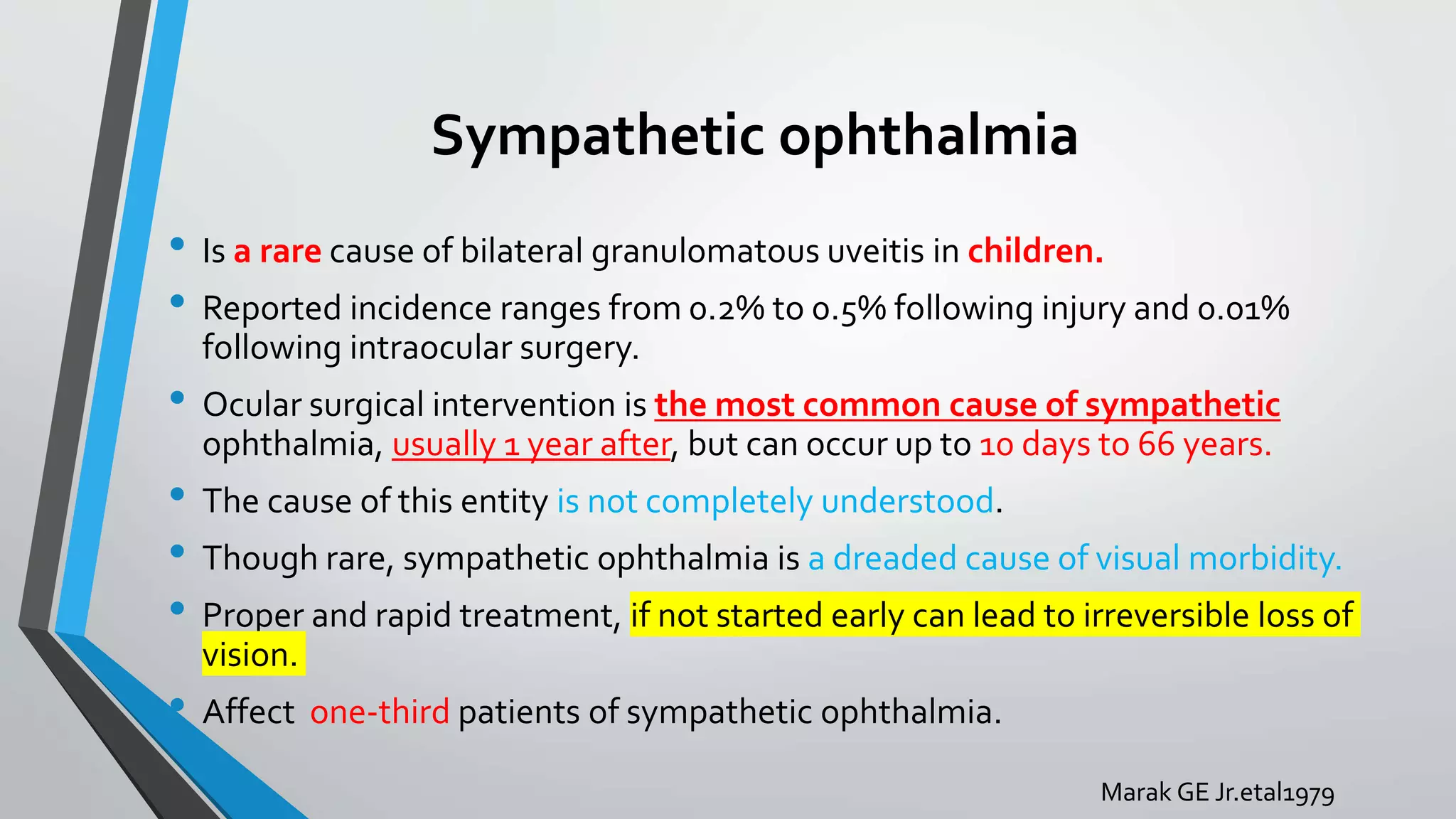 Pediatric autoimmune uveitis.pptx